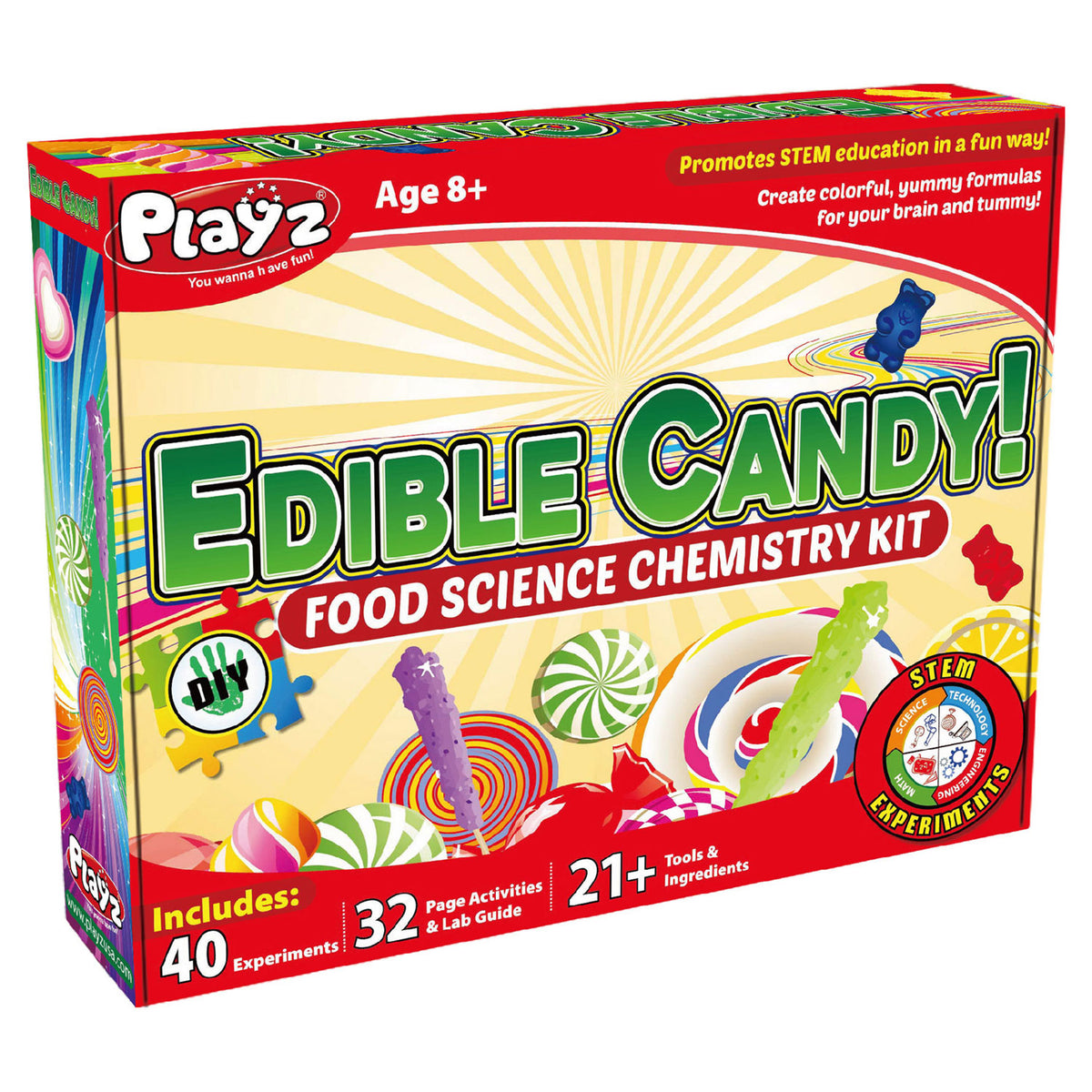 Edible Candy Food Science Kit – Playz - Fun for all ages!