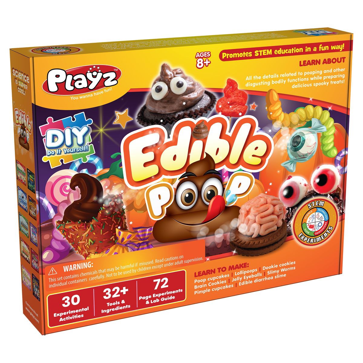 Edible Poop! Food Science Kit – Playz - Fun for all ages!