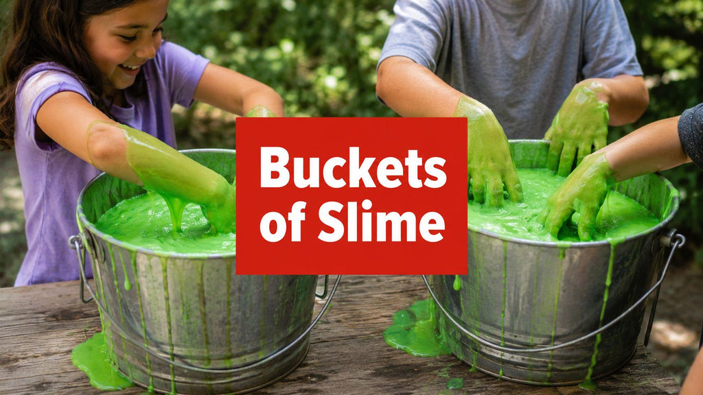Buckets of Slime: Your Big-Batch Recipe & Party Guide – Playz - Fun for ...