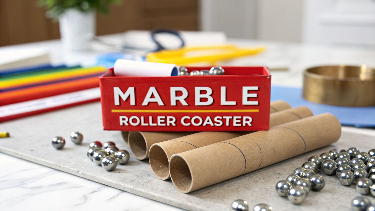 Build a Marble Roller Coaster: A Fun, Hands-On STEM Project Guide ...